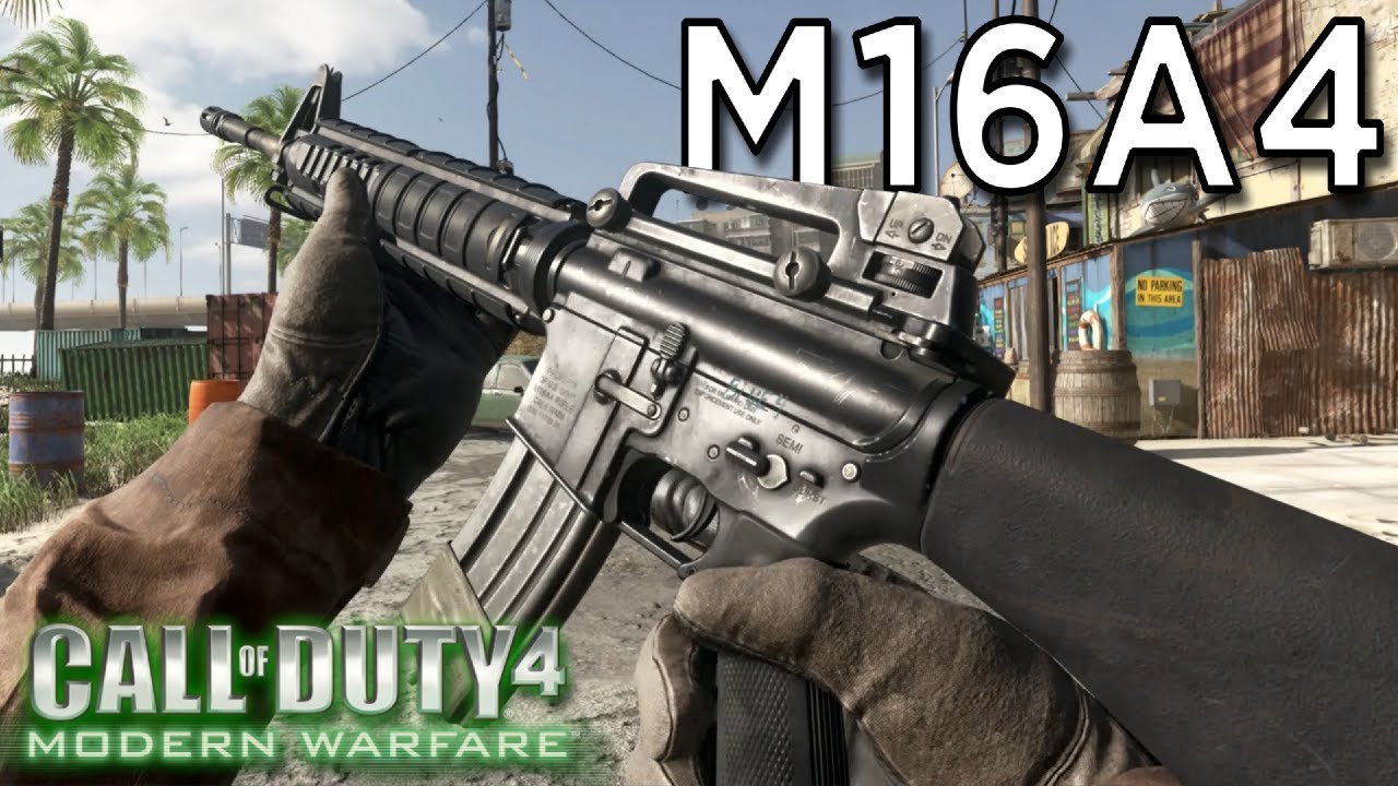 M16A4 on Modern Warfare Remastered PS5 Gameplay - YouTube