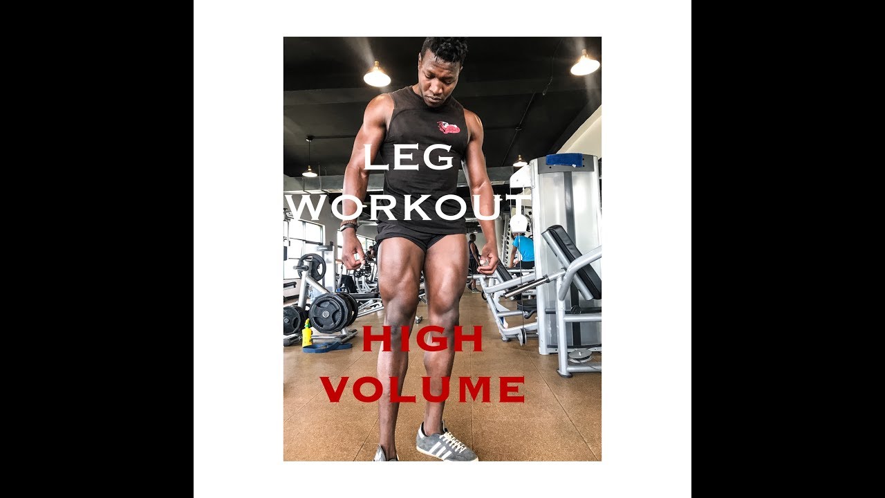 Leg Workout High Volume Conditioning Youtube