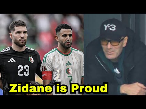 Zidane Supports Son Luca at AFCON