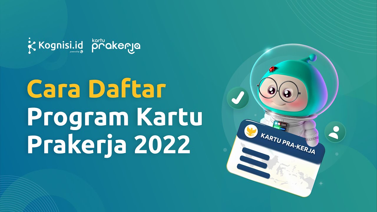 Panduan Cara Daftar Prakerja with Kognisi.id - YouTube