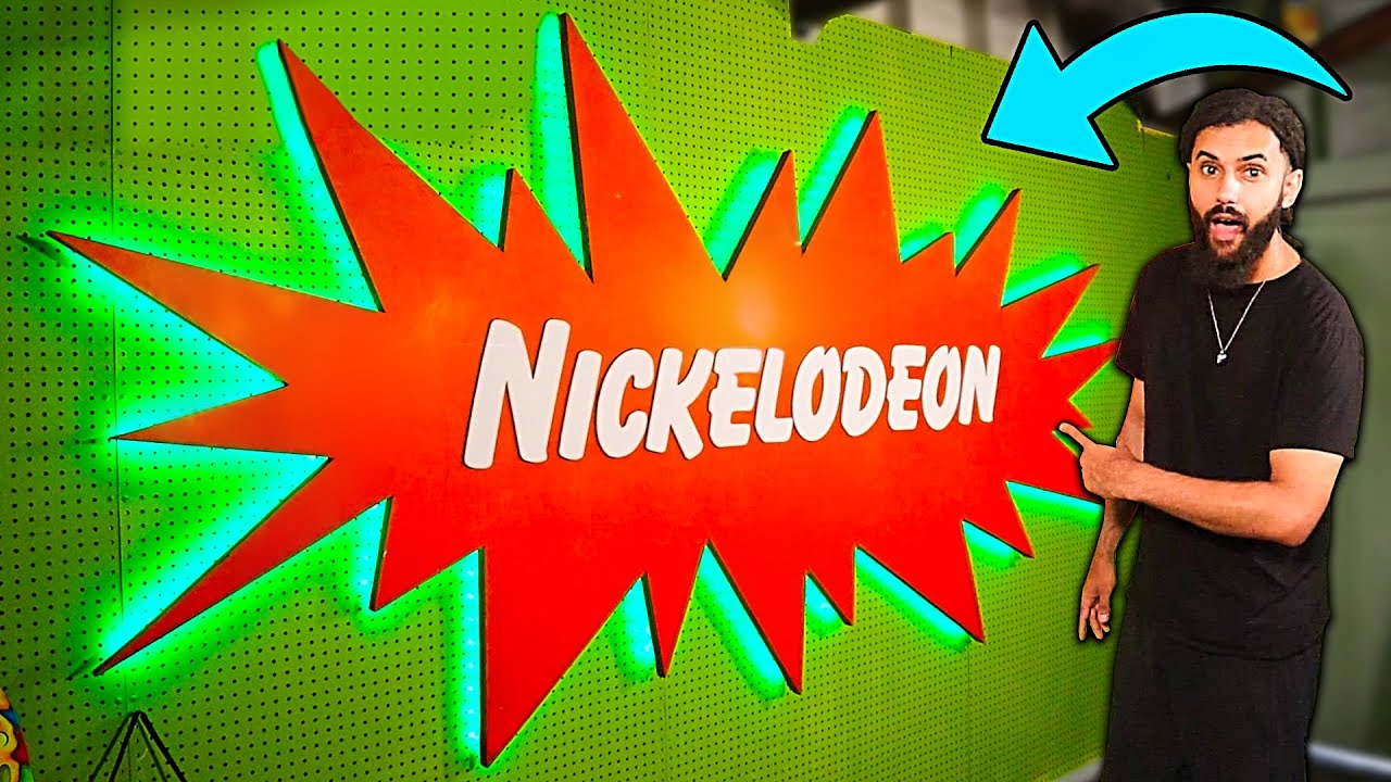 ADDING LIGHTING TO THE ORGINAL 1990S NICKELODEON STORE SIGN! *CHANGES ...
