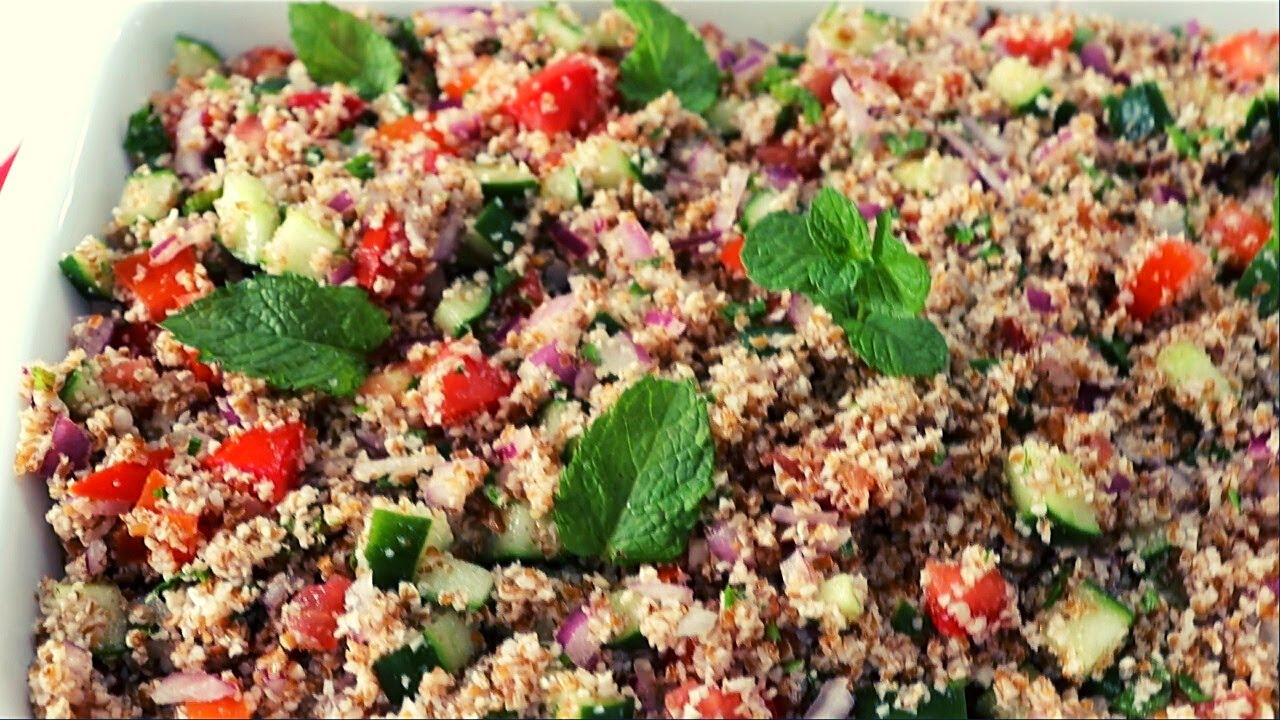 TABULE: SALADA FÁCIL DE FAZER E MUITO REFRESCANTE! - YouTube