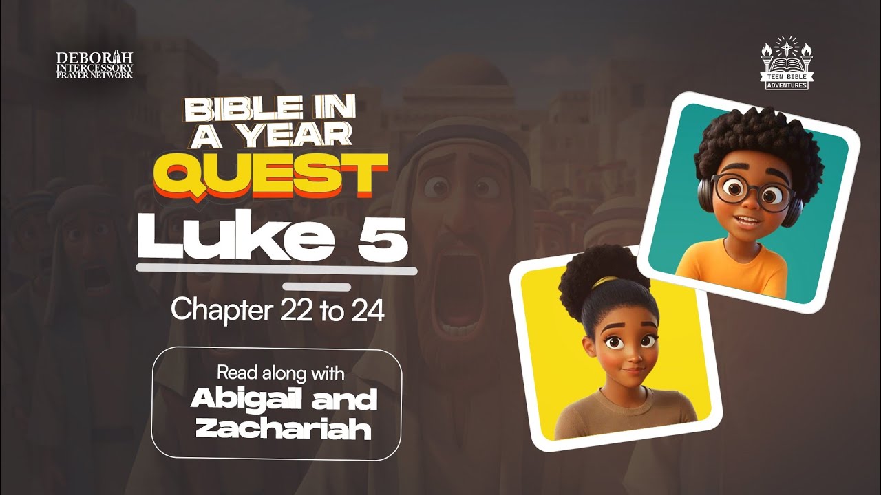 NEW! Luke Part 5 II Chapters 22 to 24 II Teen Bible Adventures - YouTube