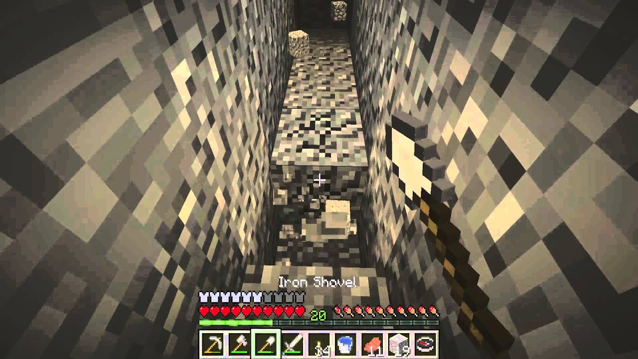 How to get flint in Minecraft - YouTube