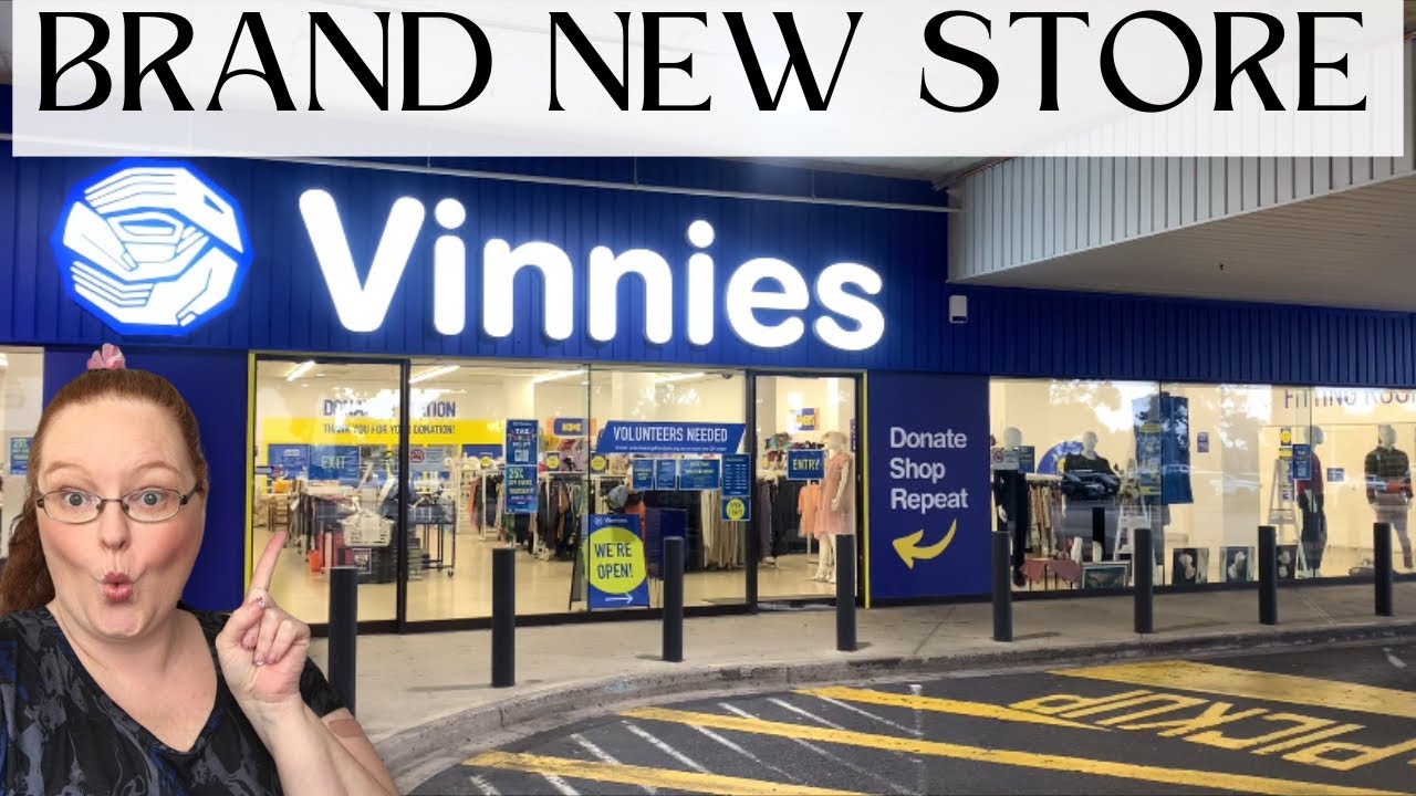 Vinnies Op Shop / Brand New Location / Come Thrift with Me - YouTube