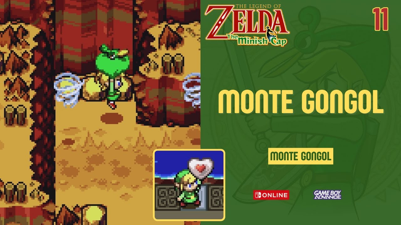 SOLUCION MONTE GONGOL | Zelda The Minish Cap - Guia Español - YouTube