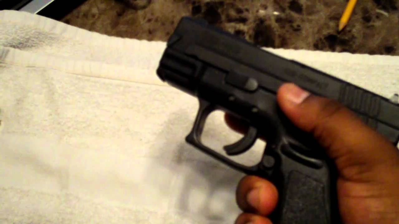 XD Springfield .40 Cal Sub-compact - YouTube