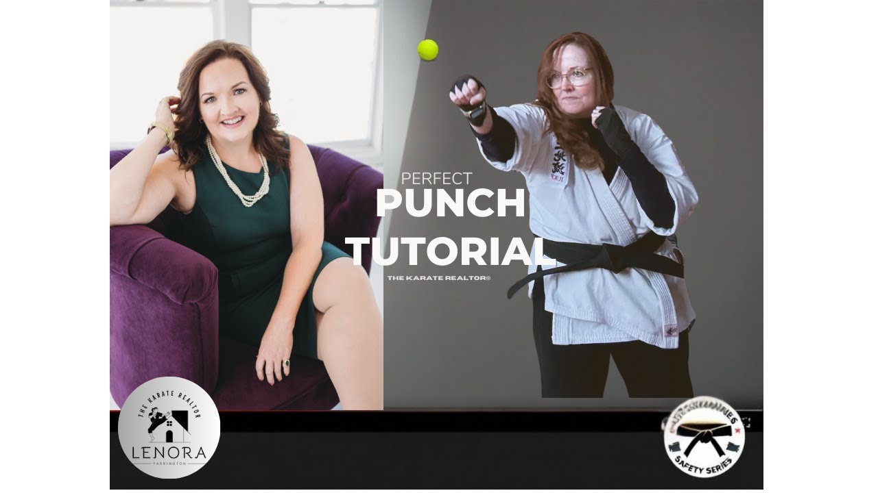 Perfect Punch Self-Defense Tutorial | THE KARATE REALTOR® Safety Series ...