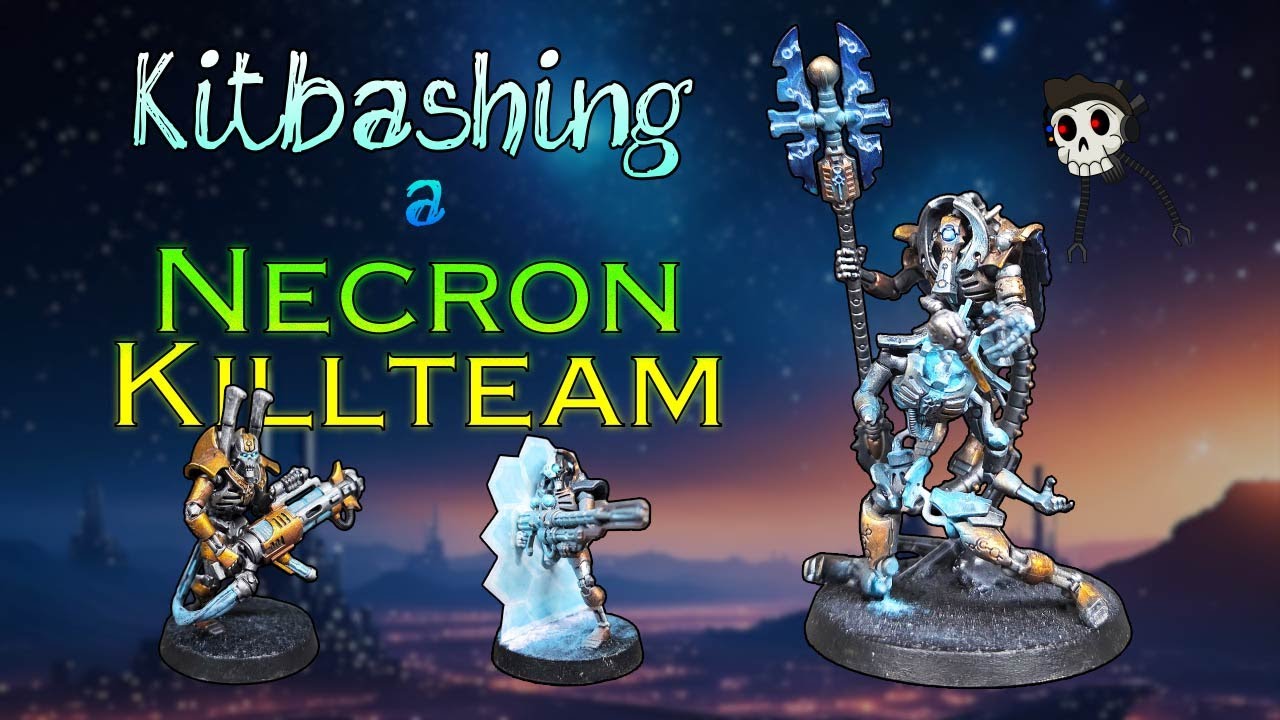 Kitbashing a Necron Killteam - YouTube