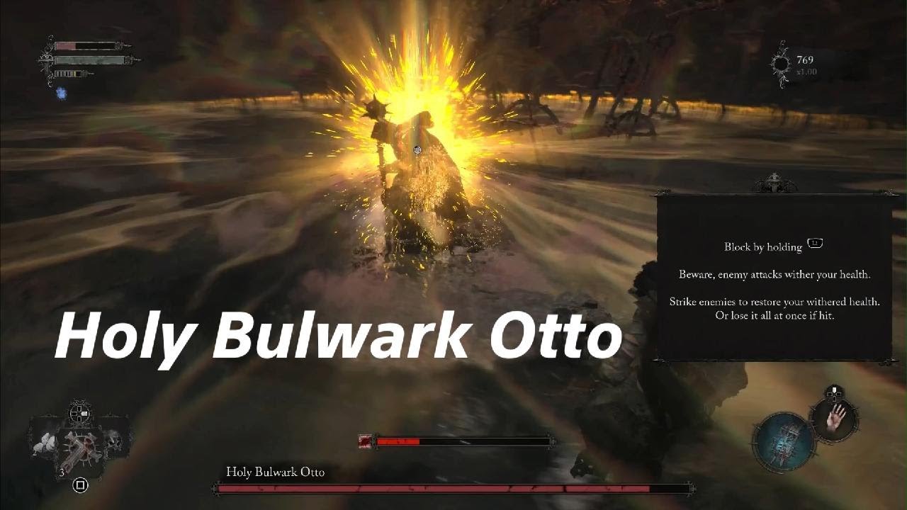 Lords of the Fallen Holy Bulwark Otto - YouTube