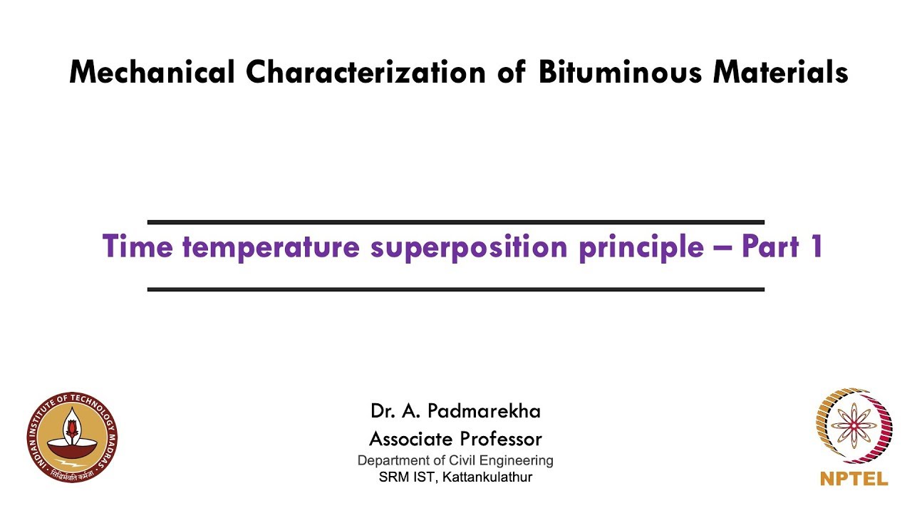 Time temperature superposition principle – Part 1 - YouTube