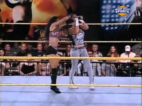 FCW Divas Championship Tournament semi-finals (serena vs aj lee) - YouTube