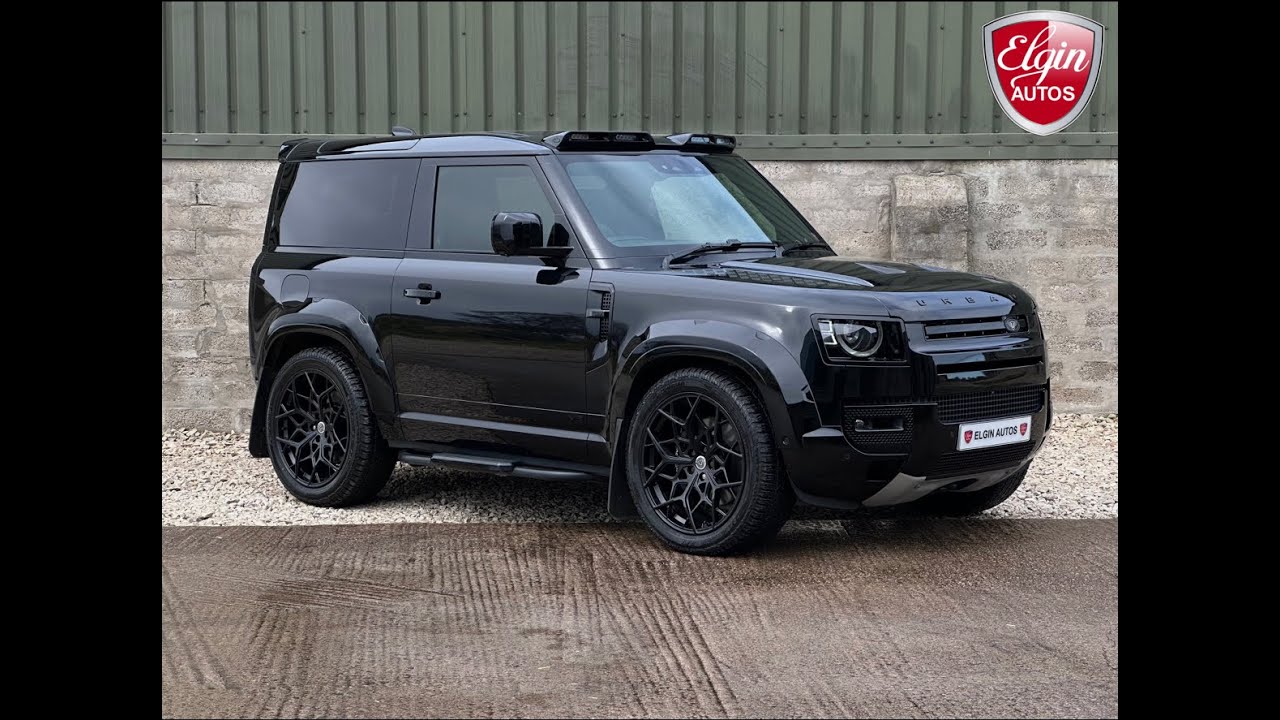 2022 (72) Land Rover Defender 90 P525 V8 FULL URBAN WIDETRACK KIT SVR ...