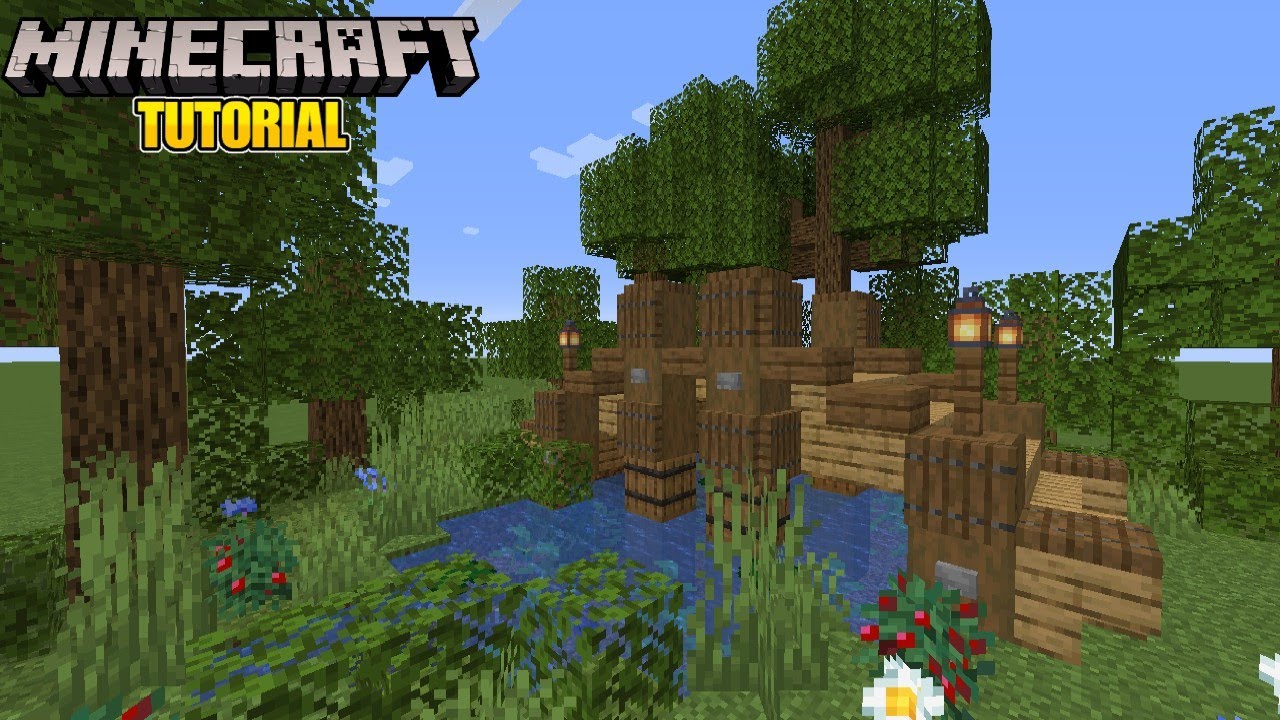 [MINECRAFT] TUTORIAL - PEQUENA PONTE - YouTube