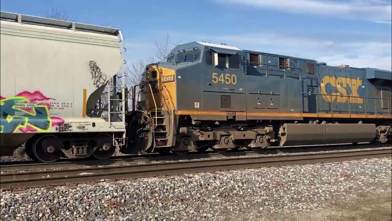 CSX M326-11 Holland Mi BPW Power plant walkway 1/11/23 - YouTube