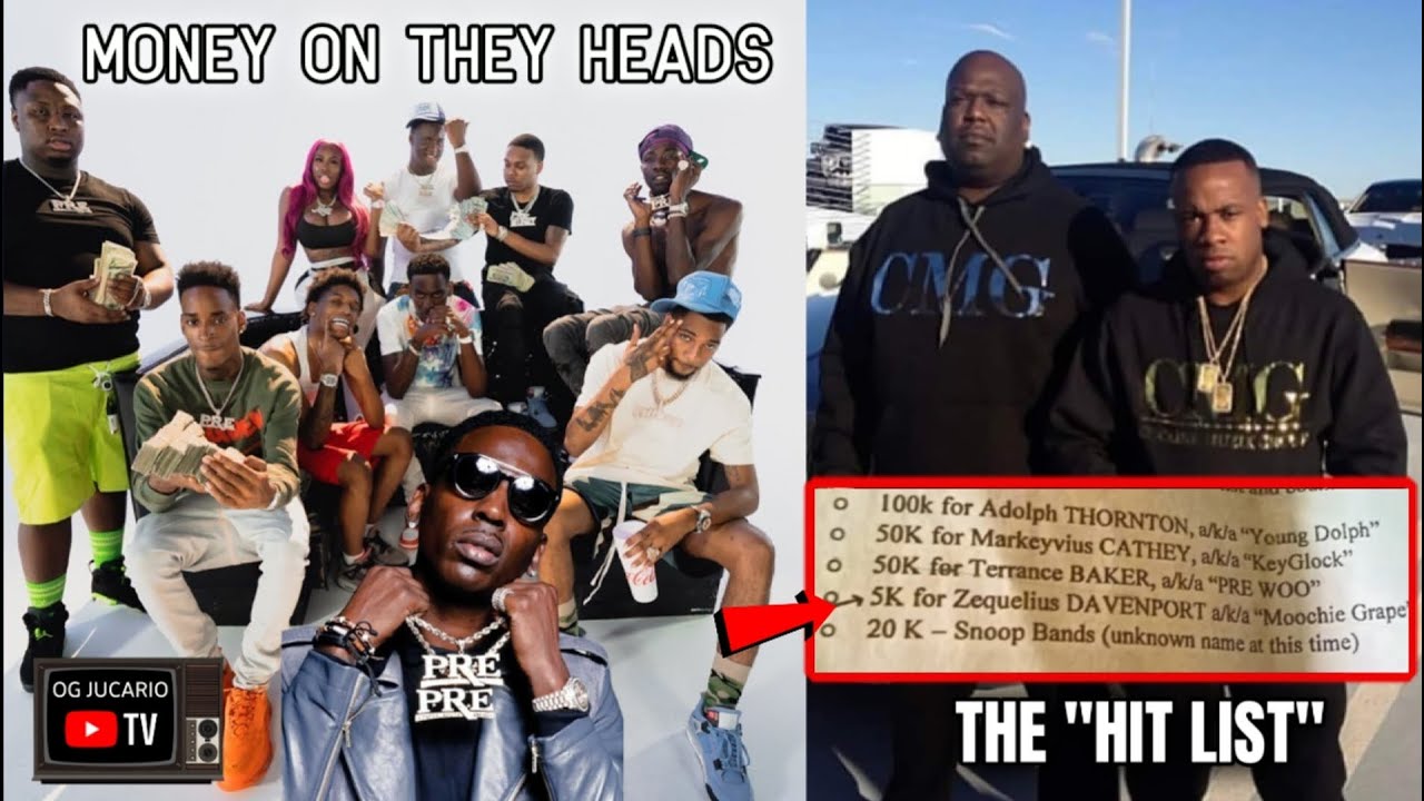 CMG "Hit List" Put Out On Young Dolph & P.R.E. Rappers Gets EXPOSED ...