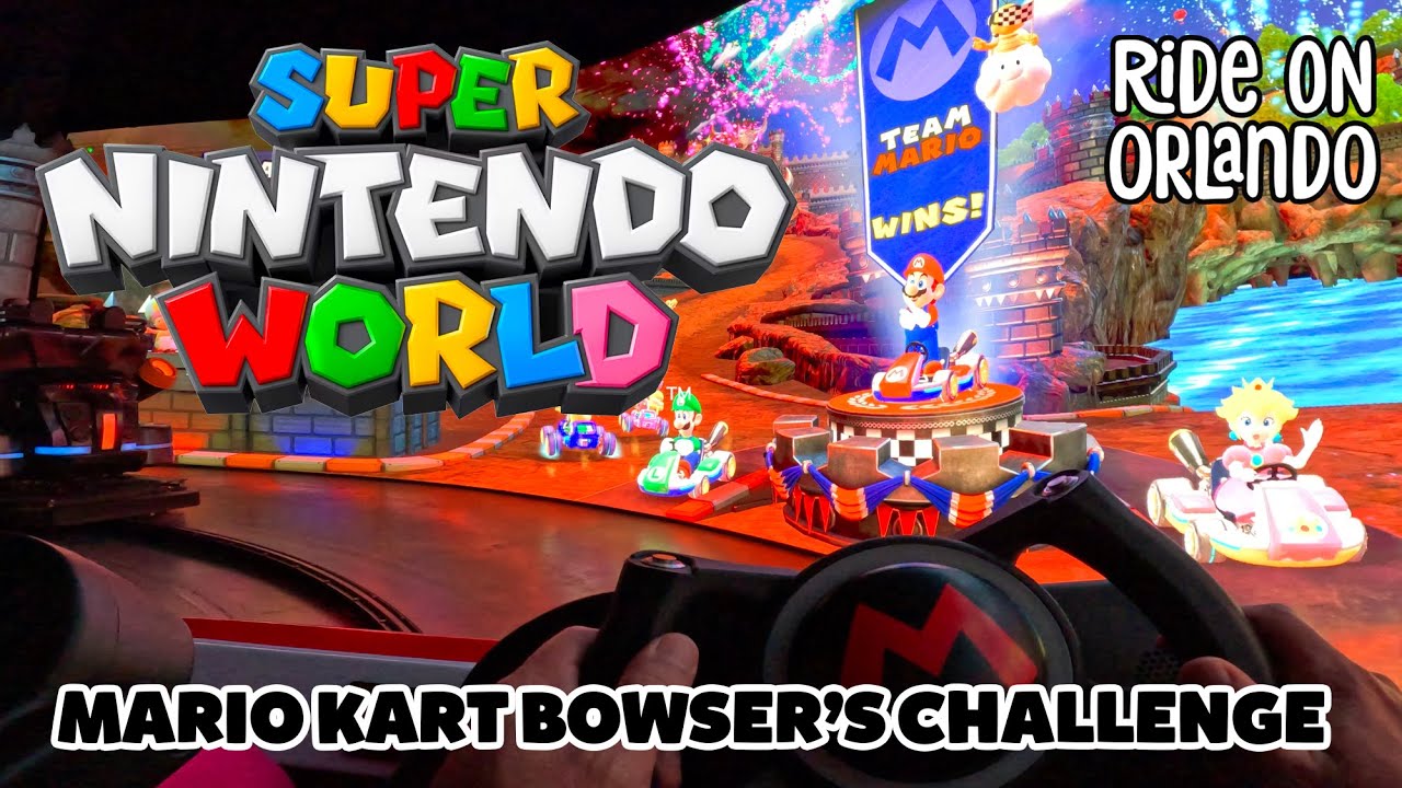 Mario Kart Bowser's Challenge - Super Nintendo World at Universal ...