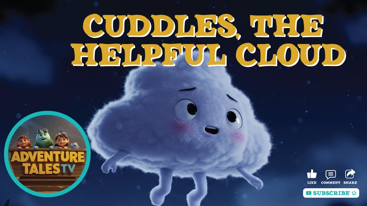 Cuddles, The Helpful Cloud | A Magical Story for Kids | #BedtimeStory # ...