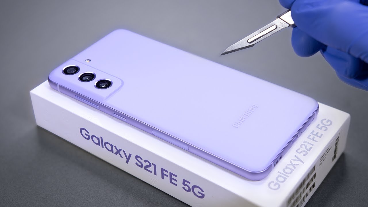 Samsung Galaxy S21 Fe Unboxing Asmr Youtube