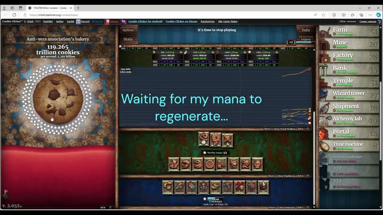 More Cookie Clicker Footage... Cookie Clicker Season 1 Episode 1 - YouTube