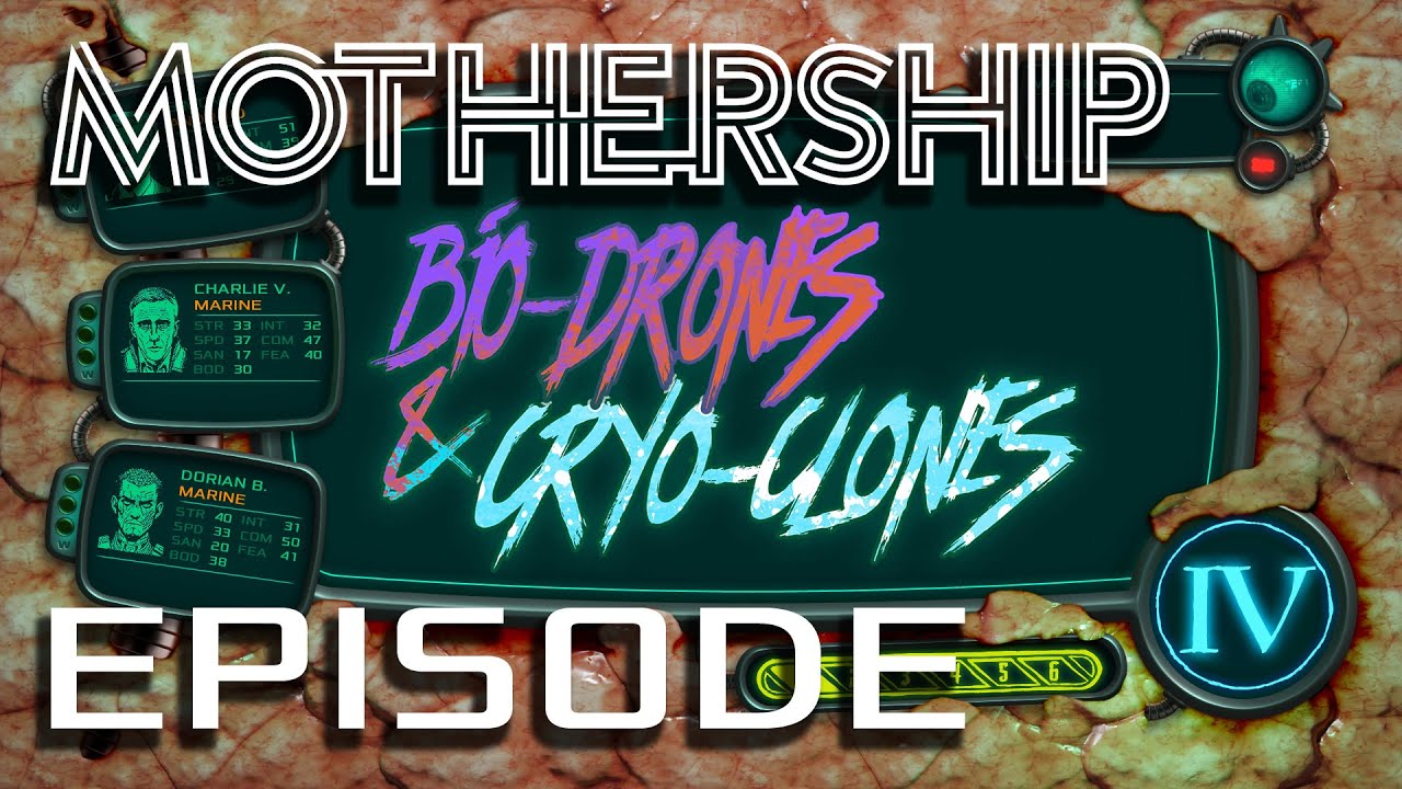 Mothership RPG 1E Actual Play | Bio-Drones & Cryo-Clones | Episode 4 ...