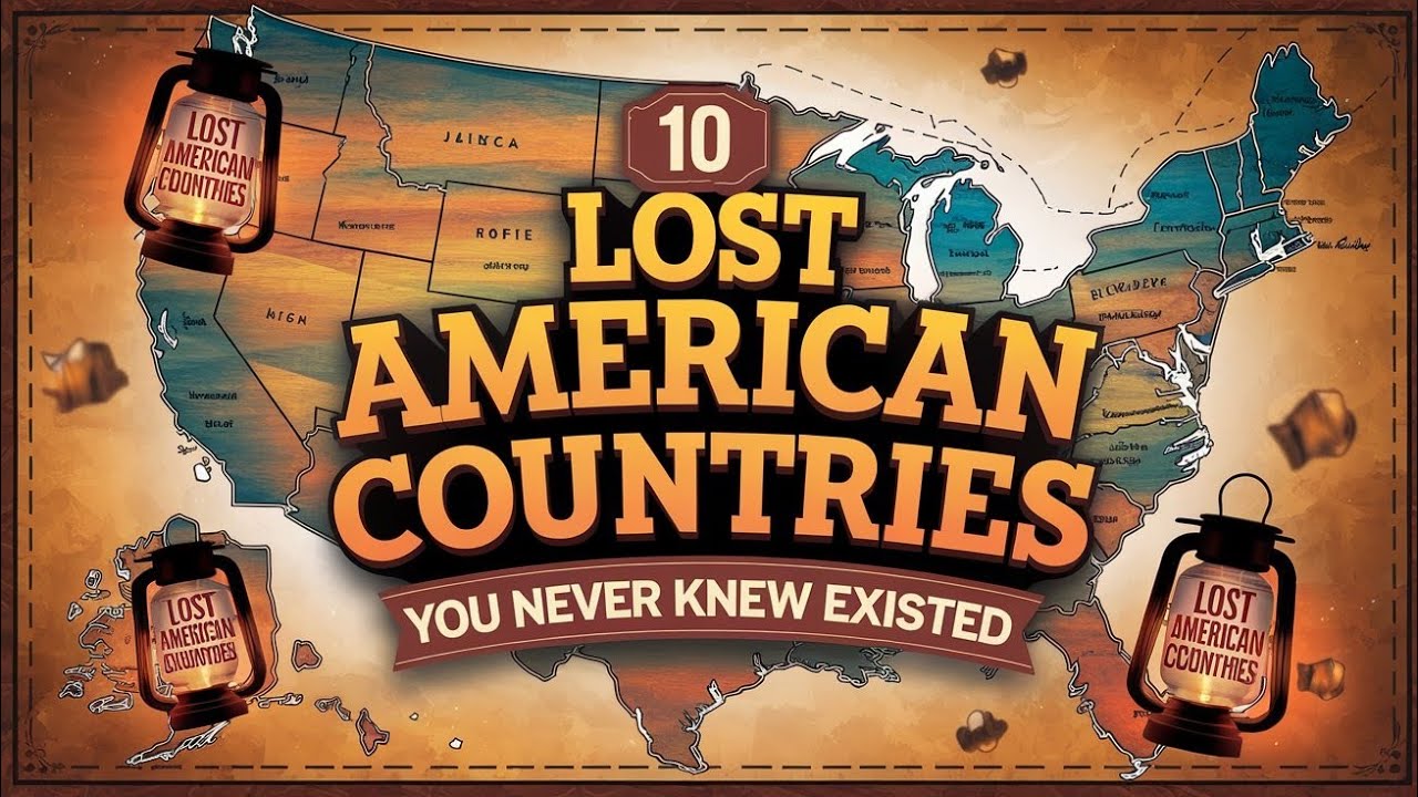 10 Lost American Countries You Never Knew Existed - YouTube