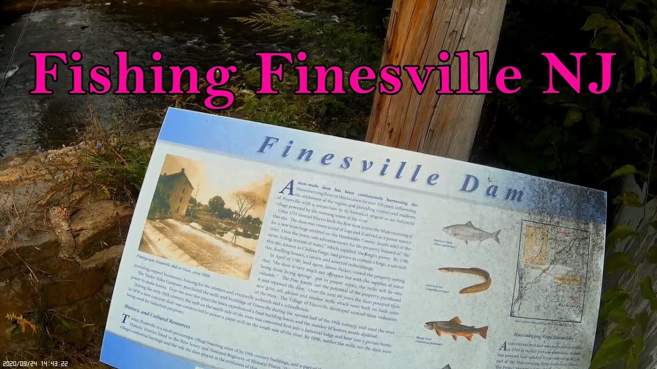 Fishing Finesville, NJ - YouTube