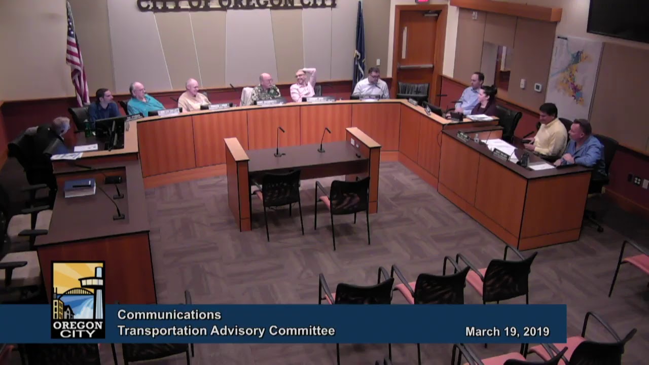 Transportation Advisory Committee - March 19, 2019 - YouTube