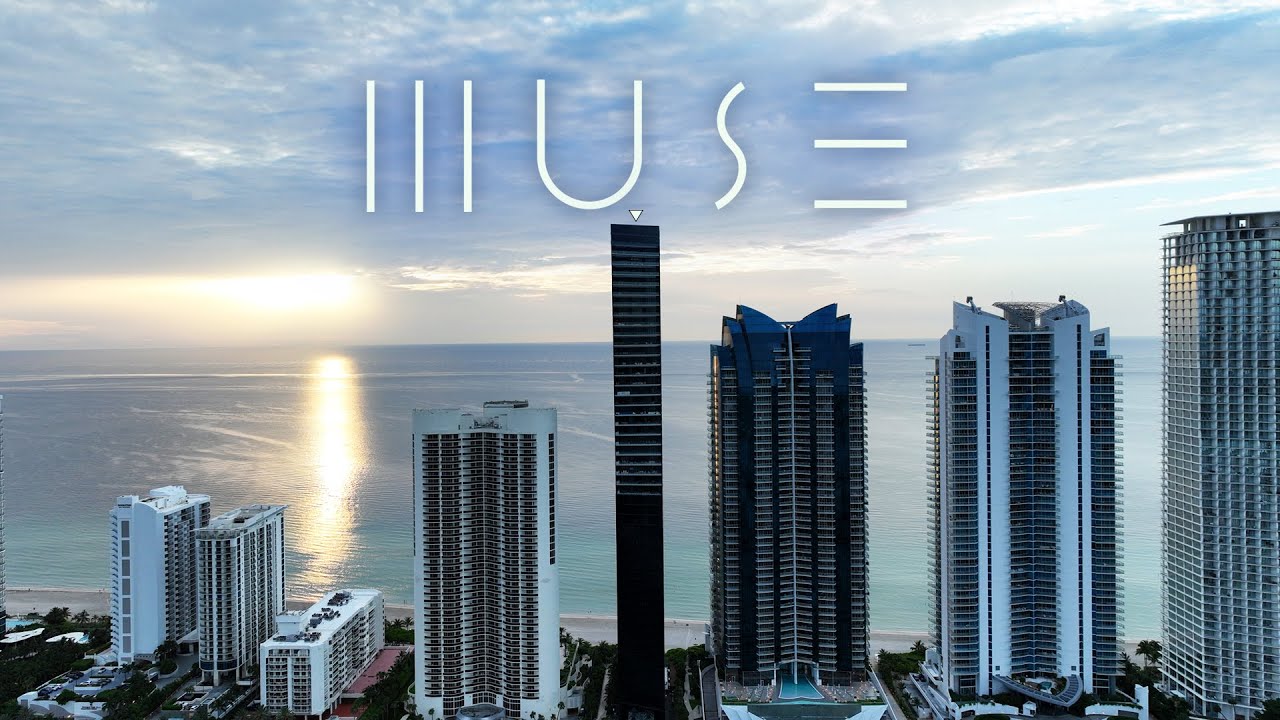 Muse Residences LUXURY OCEANFRONT CONDO in Sunny Isles Beach. - YouTube