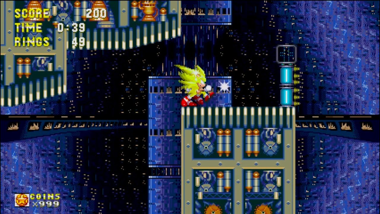 Sonic 3 & Knuckles "Origins": Death Egg Zone Act 1 (Hyper Sonic) [1080 ...