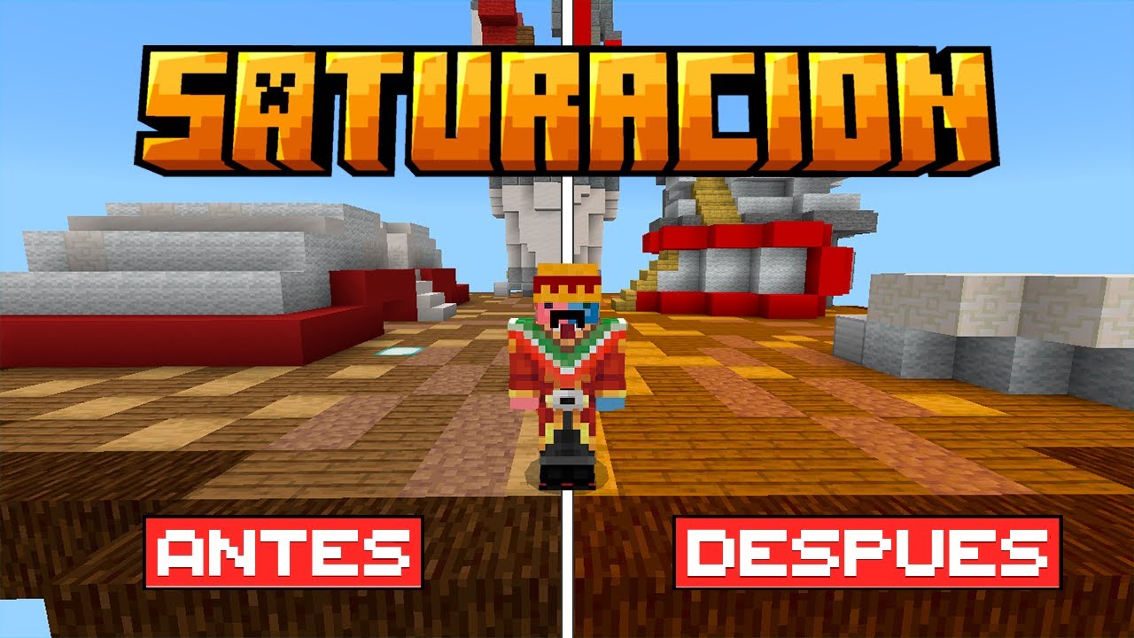 COMO CAMBIAR la SATURACION de MINECRAFT 1.21!! | TEXTURE PACK ...