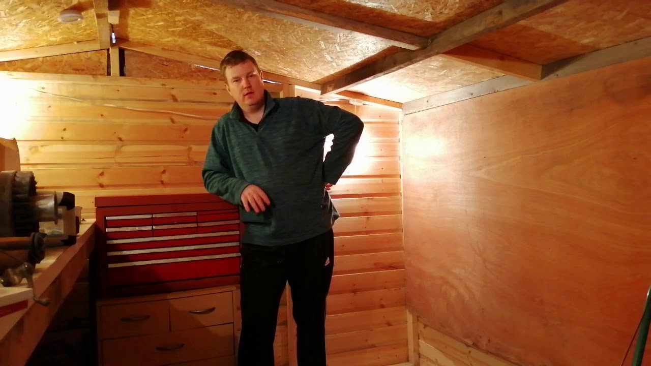 The Train Shed Episode 1 - Introduction 00 Gauge Layout in a Garden ...