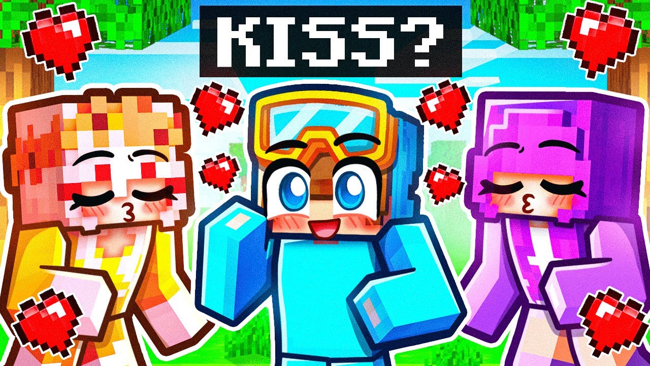 Everyone Wants to KISS NICO in Minecraft - YouTube