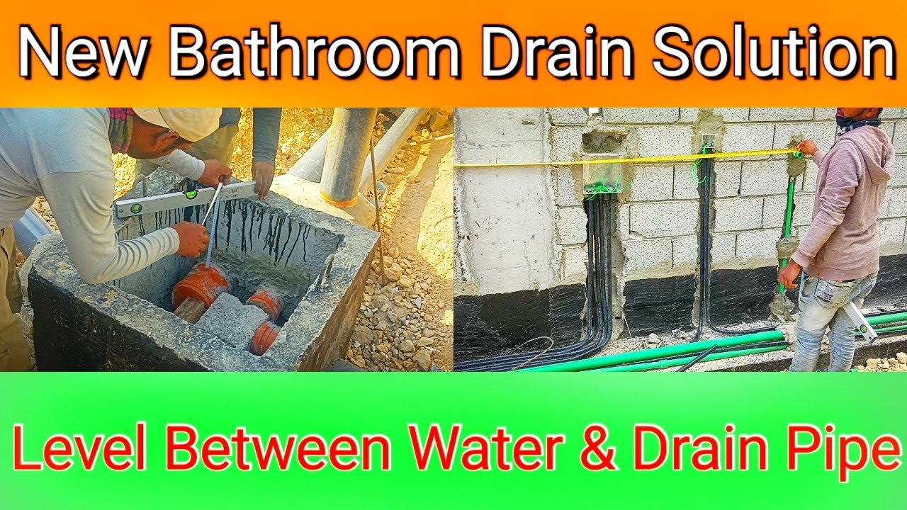 Toilet Pipe Slope शौचालय पाइप ढलान | Bathroom Plumbing बाथरूम नलसाज़ी ...