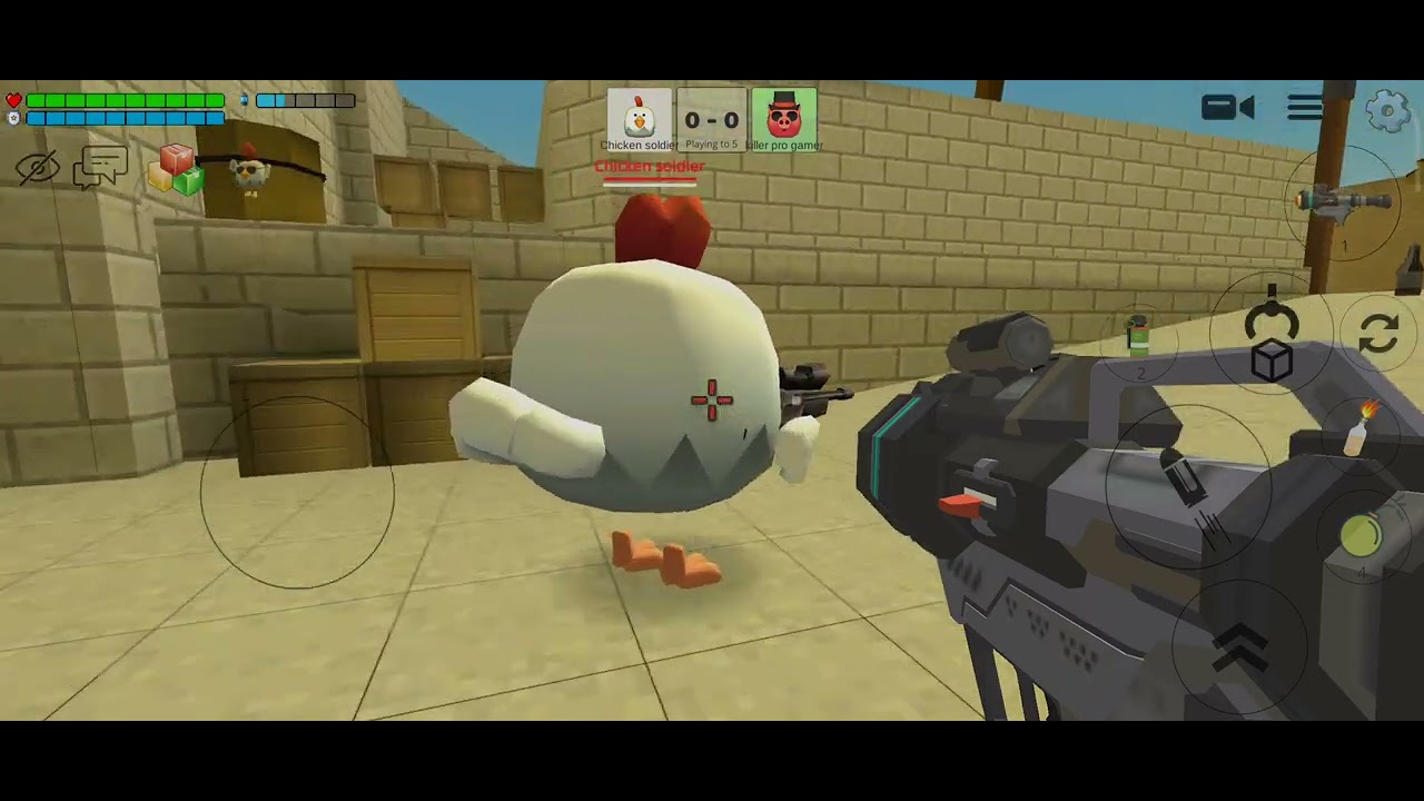 chicken gun game duel mode - YouTube