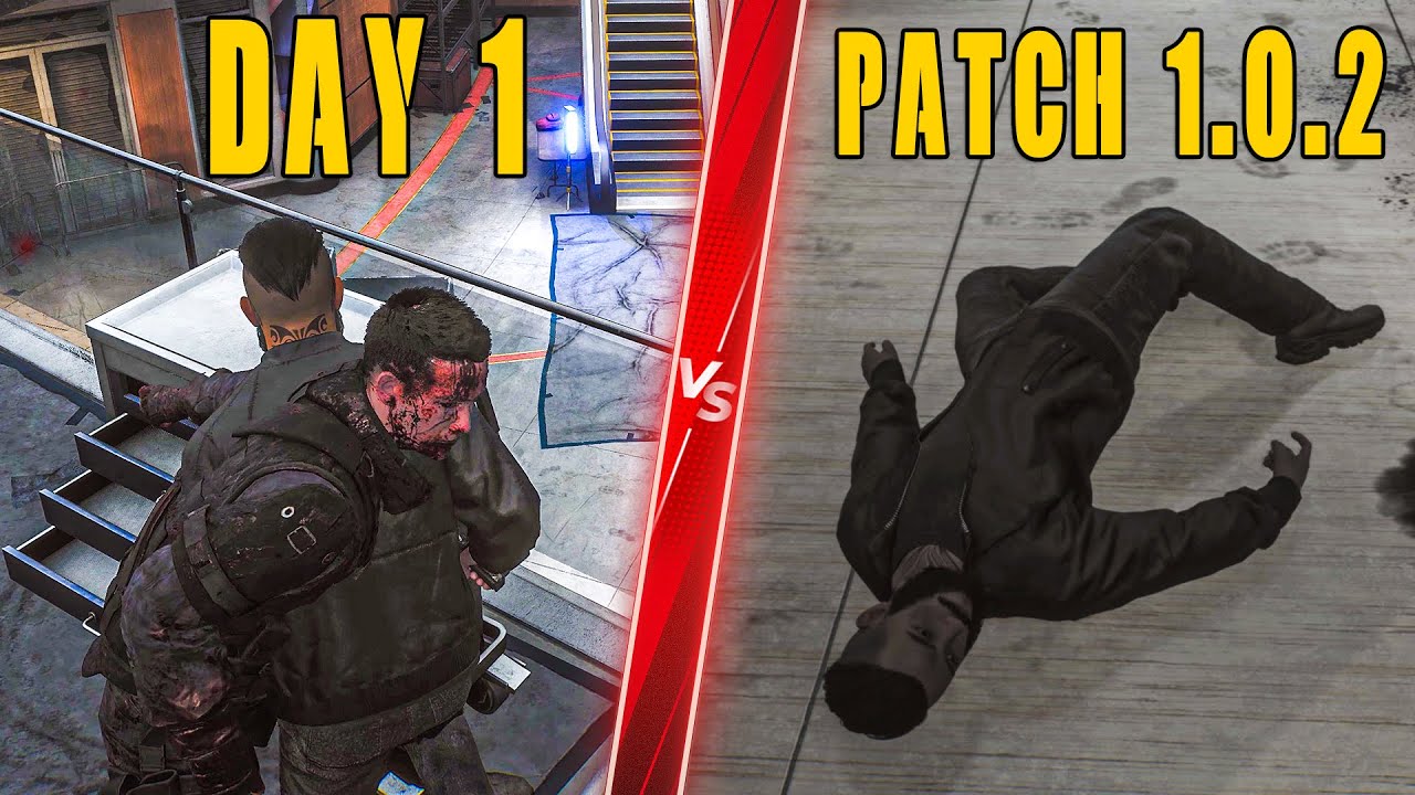The Day Before DAY 1 vs PATCH 1.0.2 - Direct Comparison! The Day Before ...