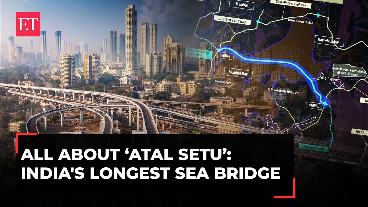 Mumbai Trans Harbour Link: All about India's longest sea bridge 'Atal ...