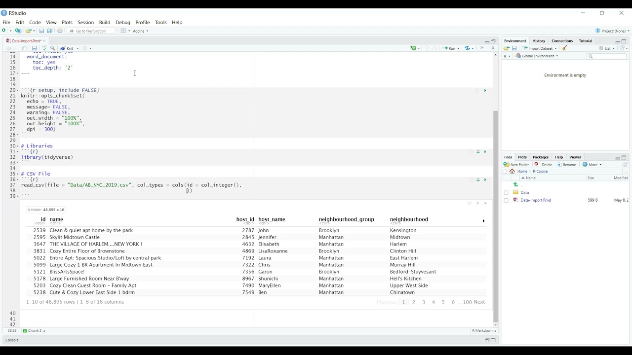 Reading CSV Files Into R YouTube Reading CSV Files Into R YouTube