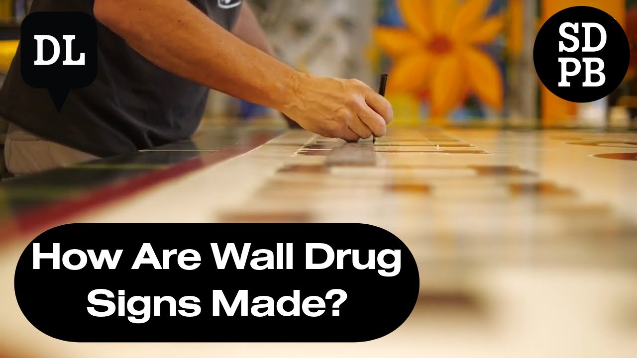 How are the Wall Drug signs made? | Dakota Life - YouTube