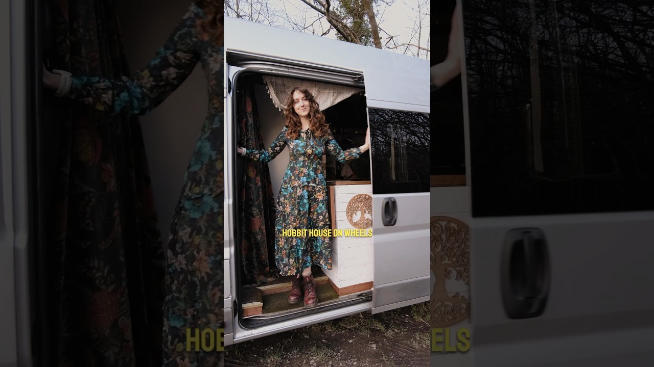 Enchanted Hobbit House Van Tour #cottagecore #vanlife #vantour # ...