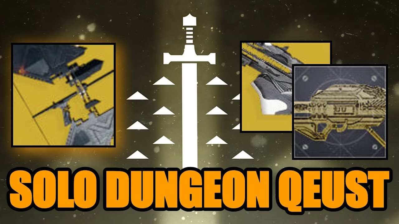 EASIEST EVER Solo Dungeon Exotic QUEST - NEW Player Guide - Solo ...