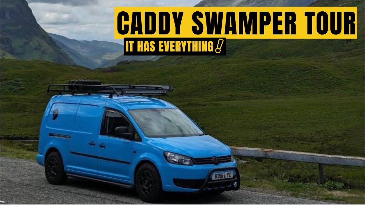 MICRO CAMPER TOUR - EPIC CADDY SWAMPER - YouTube