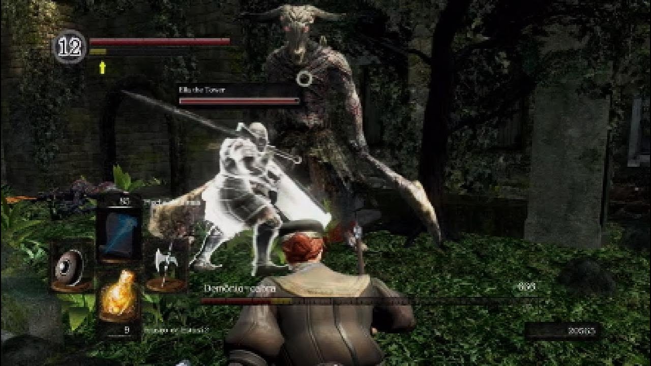 DARK SOULS REMASTERED - Demônio-Cabra ( Capra-Demon ) - YouTube