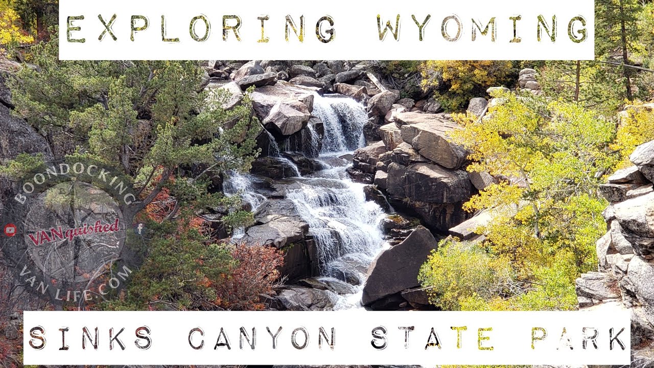 Sinks Canyon Wyoming State Park - YouTube