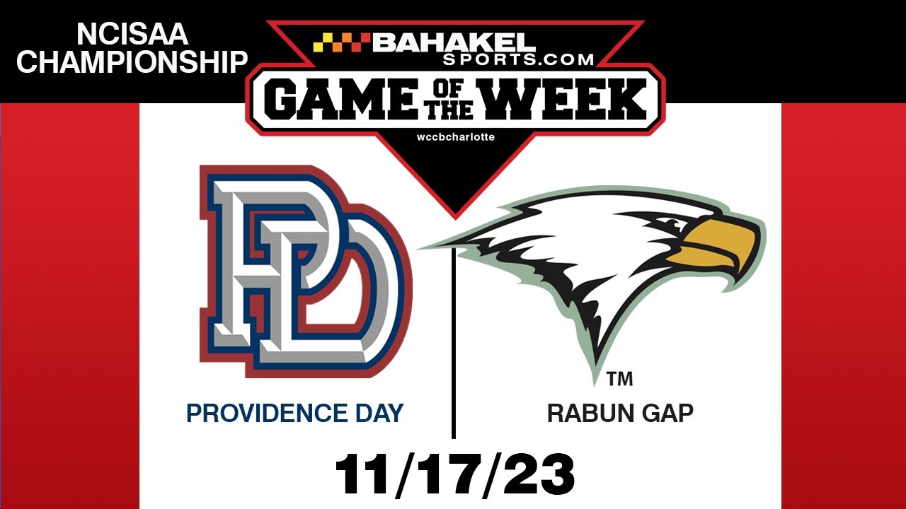 High School Football NCISAA Championship: Providence Day @ Rabun Gap ...