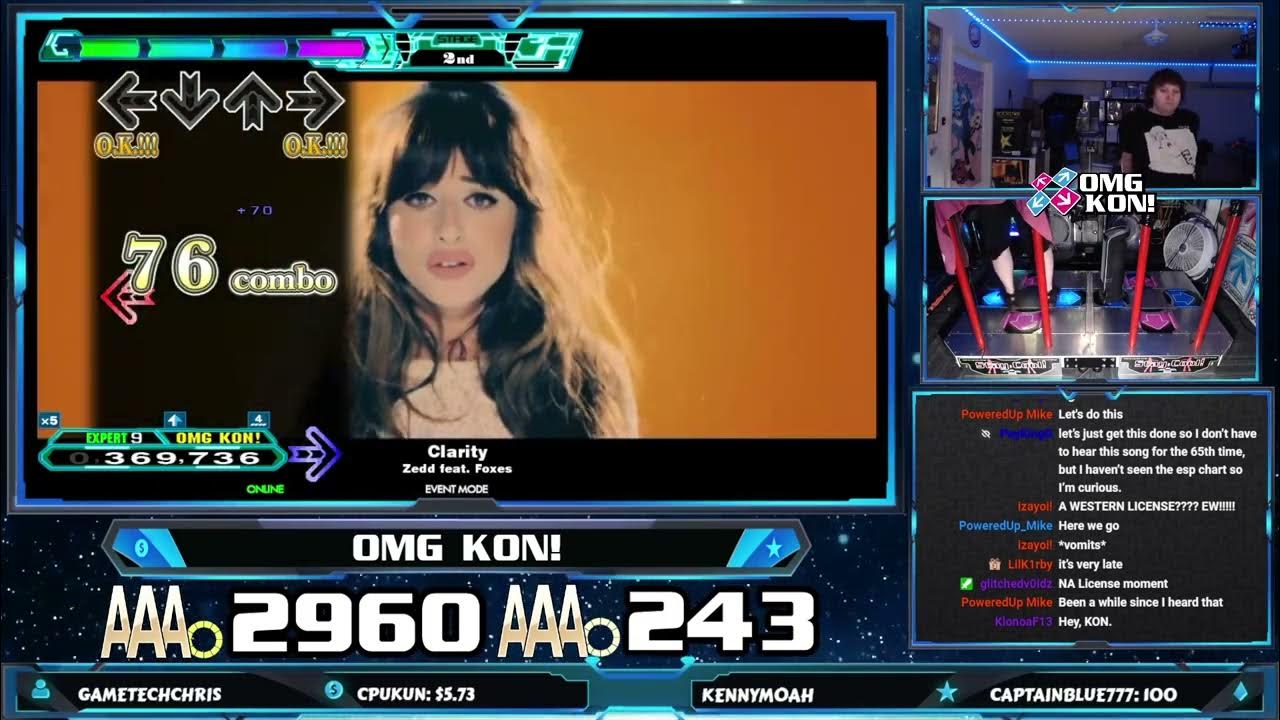 OMG KON! | Clarity (S-EXPERT 9) PFC AAA 999,950 [DDR A20 PLUS] - YouTube