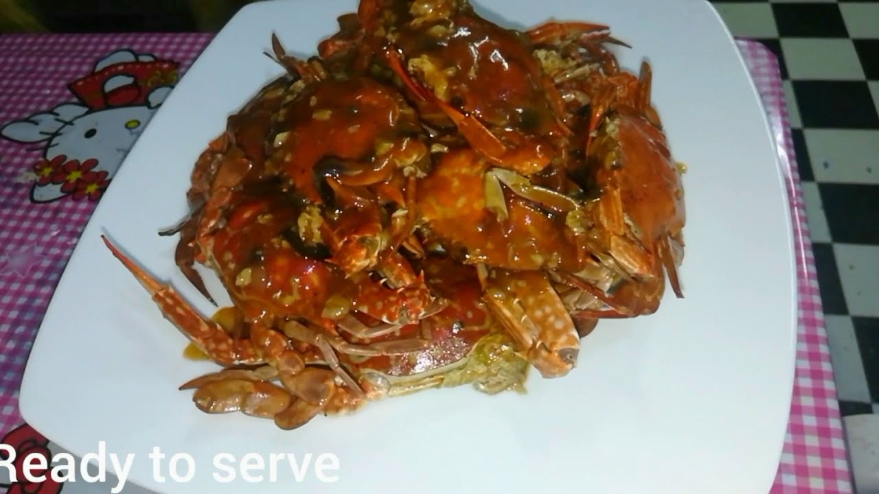 Lambay/crab with tomato sauce and sprite - YouTube