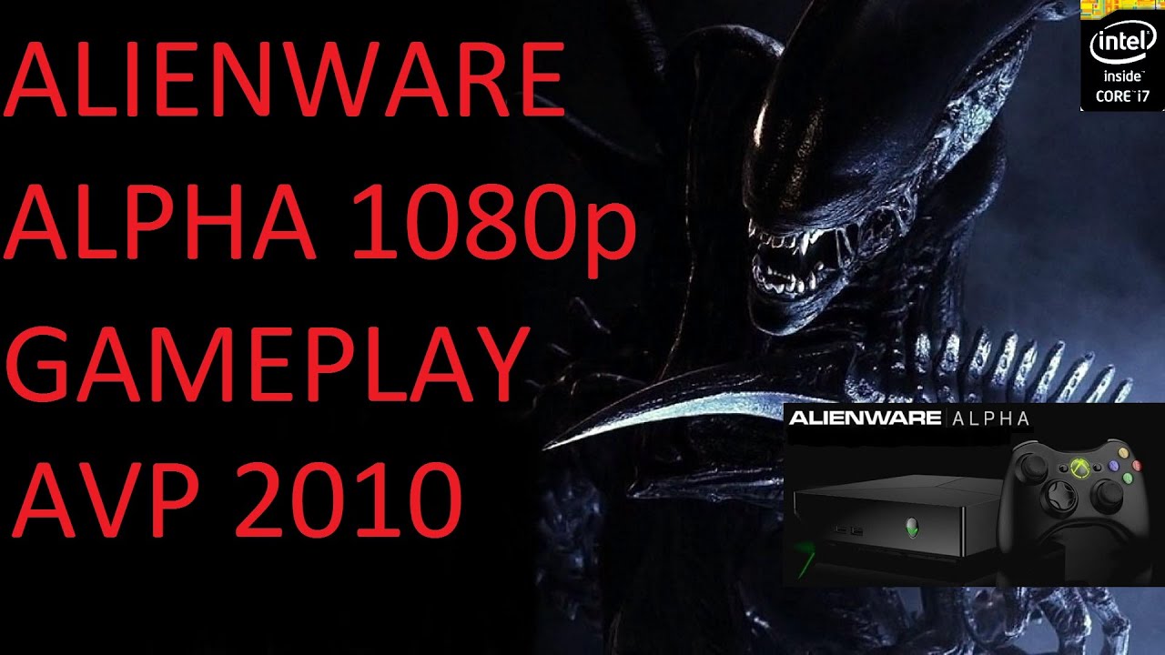 Alienware Alpha i7 Aliens vs Predator 3 1080p gameplay - YouTube