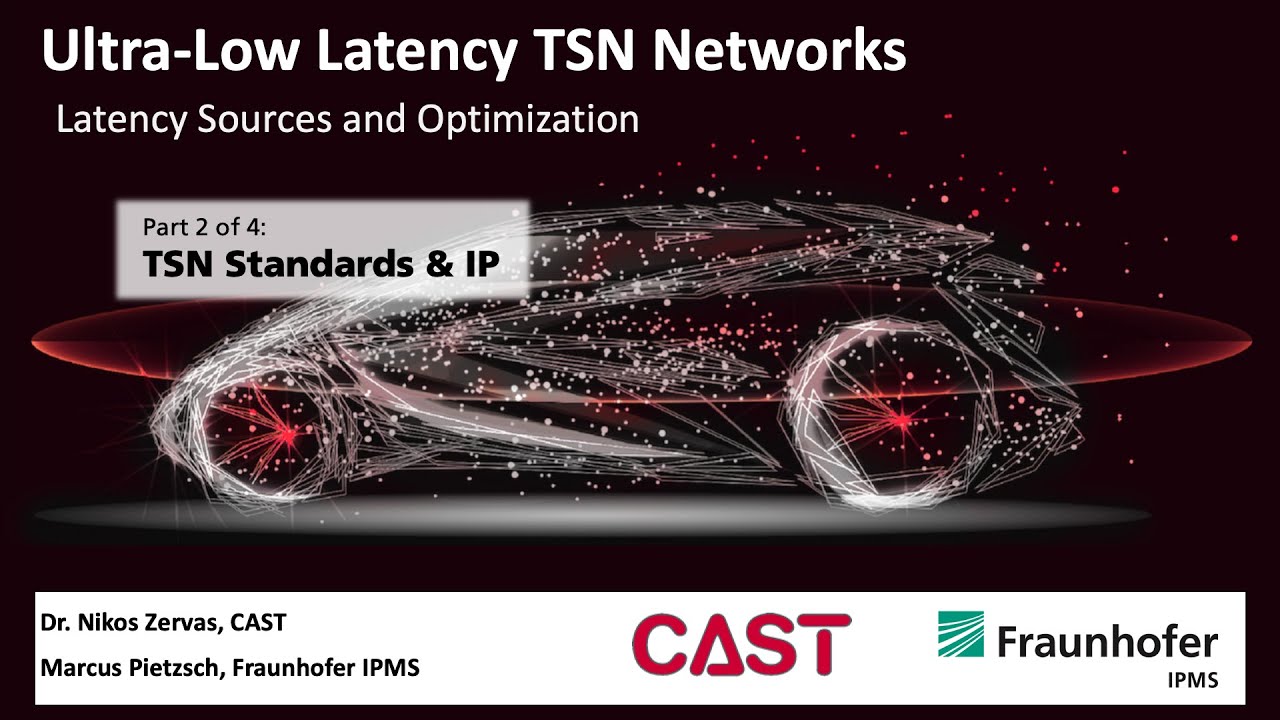 TSN Latency Webinar Pt 2 — TSN Standards and IP - YouTube