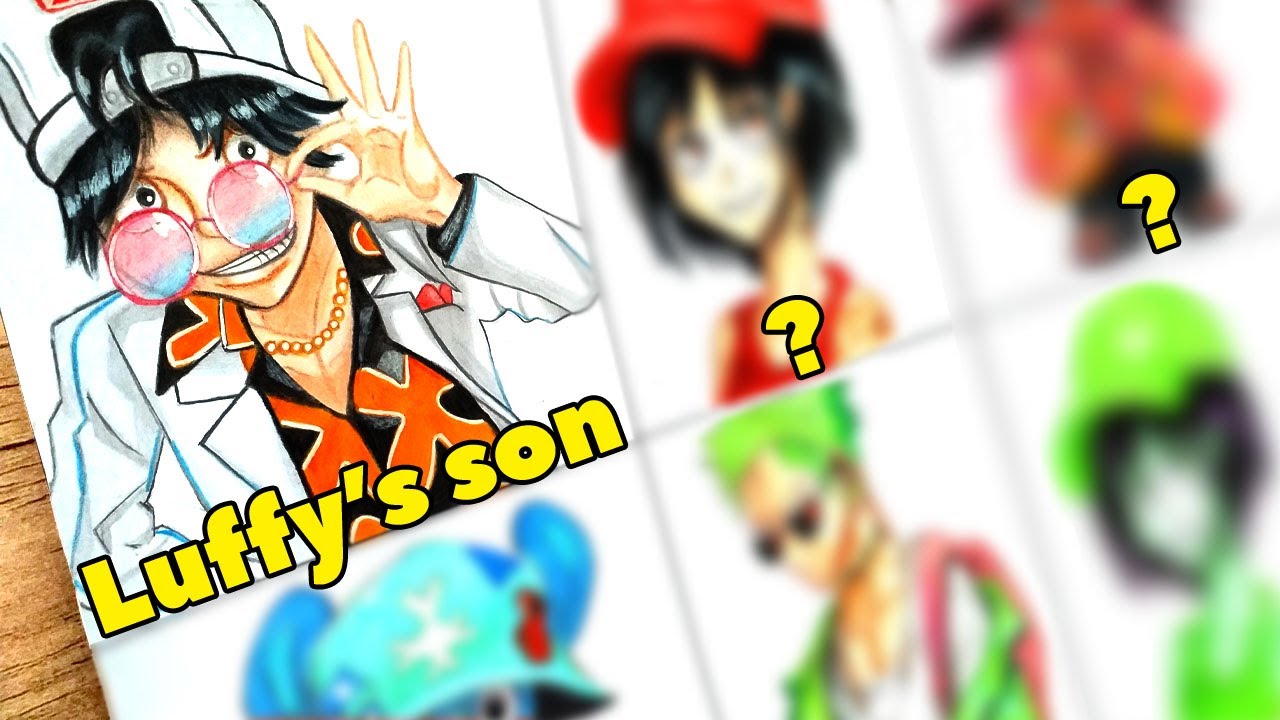 Drawing One Piece Next Generations - YouTube